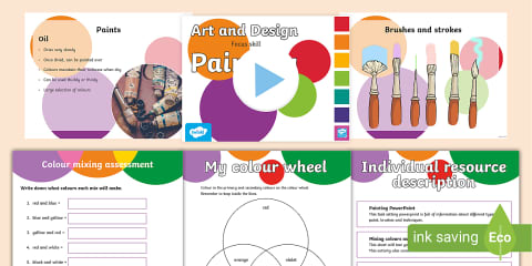 Colour Mixing Worksheet / Worksheet - Twinkl