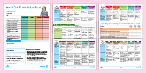 Year 3 Speaking and Listening Observational Rubric