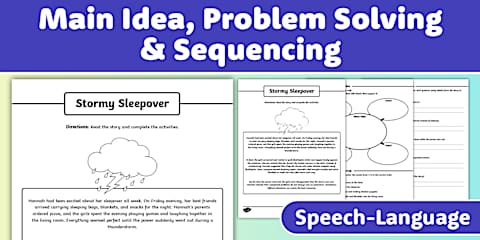 Big or Small Qualitative Concepts Worksheets for SLP