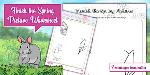 Spring Drawings Easy