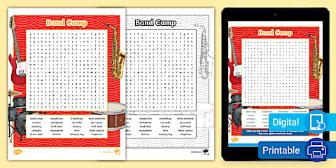 Brass Instruments Word Search