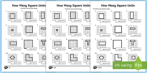 Finding the Perimeter and Area Using Grids Activity Sheet