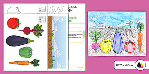 3D Flower Garden Craft
