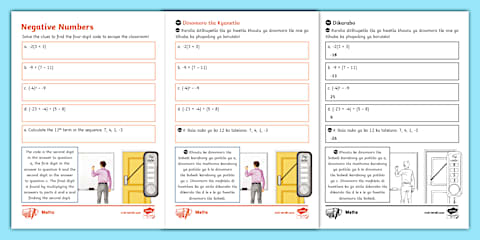 Grade 7 Maths- BEDMAS Order of Operations - Speed Challenge Test ...