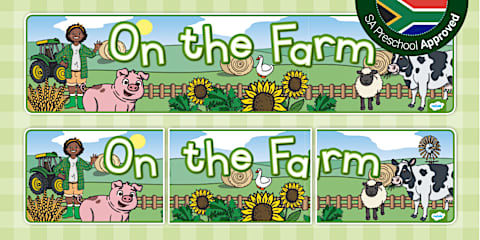 Classroom Themed Decor Resource Pack - On the Farm