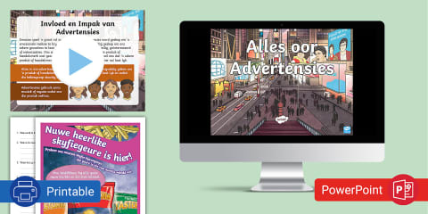 'n Ongelooflike Advertensie Werkblad