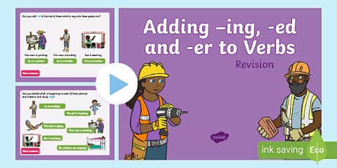 Doubling Consonants Rule Posters - Adding -ing and -ed