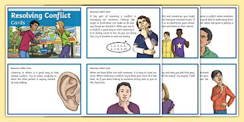 Think Or Say It Social Scenario Card Activity