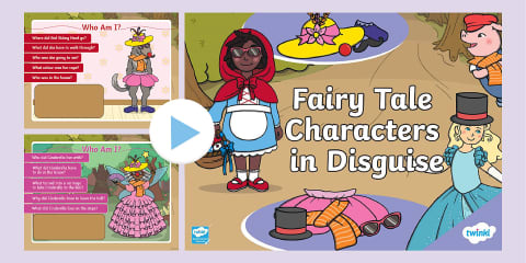Who Am I? Fairy Tale Characters Quiz PowerPoint & Google Slides for K ...