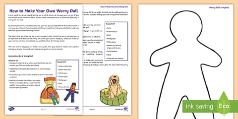 The Worry Box Transition Activity Pack