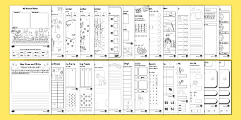 Kindergarten Winter Literacy Writing Center Activity Pack