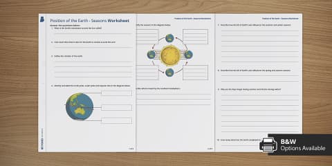 Day and Night Worksheet