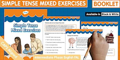 Grade 4 English – Term 3 – Similes – Activity Sheet (CAPS Aligned)