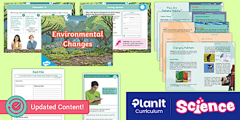Human Impact on Habitats Circles Booklet