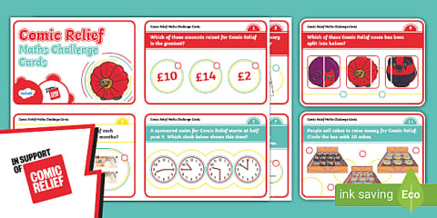 Comic Relief Colour by Number - Directed Number