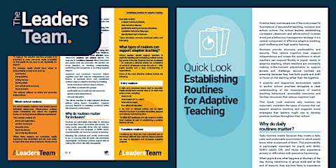 Quick Look: How to Use Scaffolding for Adaptive Teaching