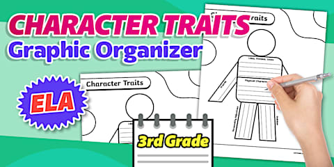 Character Analysis Discussion Cards for 3rd-5th Grade
