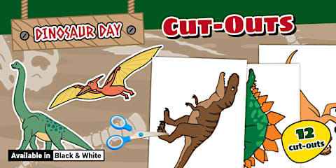 Wild Sketchbook Themed Cut-Outs