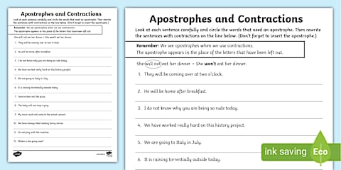 Using Possessive Apostrophes with Singular and Proper Nouns Language ...