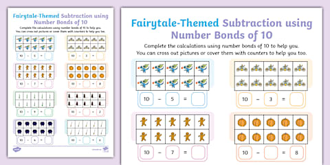 Fairy Tale Number Stories Cards