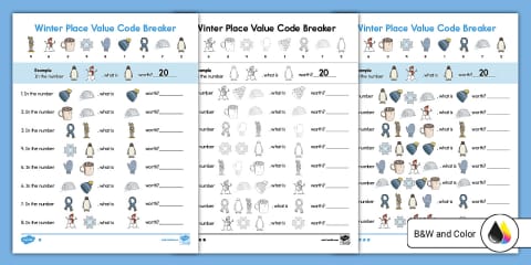 Second Grade Place Value Grouping Tens as Hundreds Worksheets