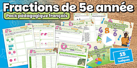 Exploring Equivalent Fractions and Mixed Numbers French