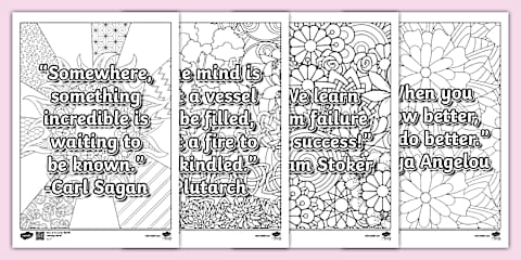 Anti-Bullying Mindfulness KS2 Colouring Pages