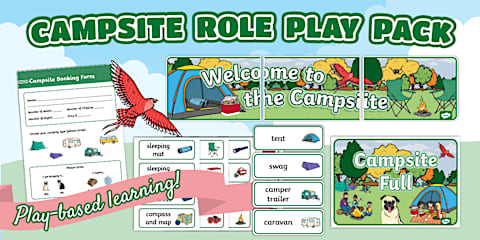 Camping Dramatic Play Pack