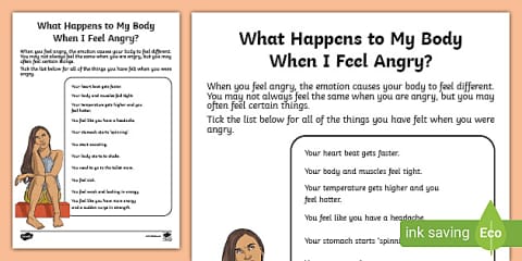 Whole Body Emotions: How does my body feel?