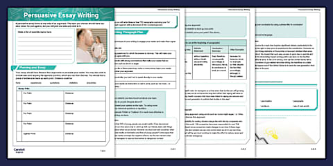 Persuasive Writing Prompt Cards