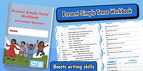 ESL Simple Present Grammar Sheet [Adults, A1]