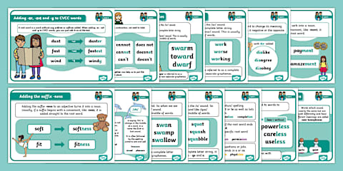 Level 6 Weeks 11-20 Spelling Rules Posters