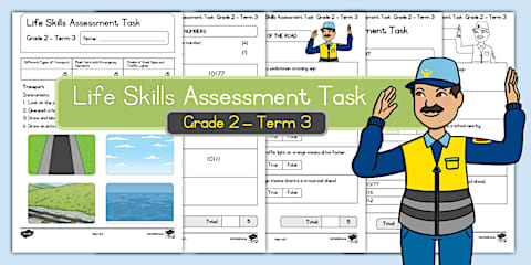 Grade 2 Life Skills Term 2 - Assessment and Memorandum (CAPS Aligned)