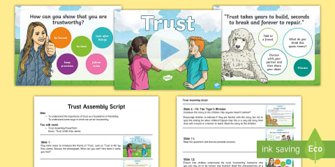 My Circle of Trust Activity Sheet