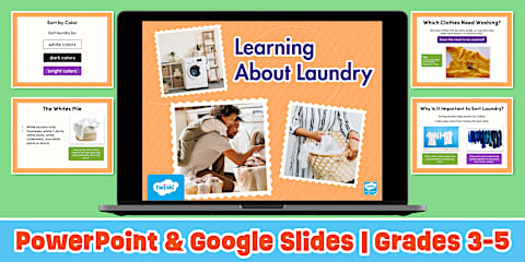 Separating Clothes for the Washing Machine Interactive Sorting Game