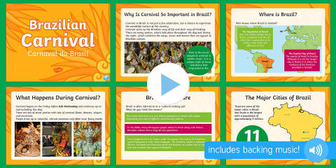 Instruments of the Samba Band PowerPoint