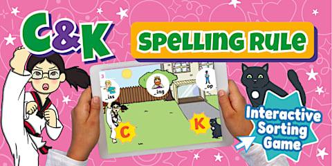 FLOSS Spelling Rule Interactive Sorting Game