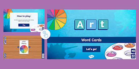 Tier 3 Art Vocabulary Interactive Word Search for 3rd-5th Grade