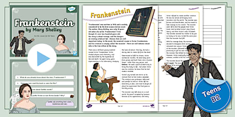 Literary Monsters: Frankenstein Worksheet