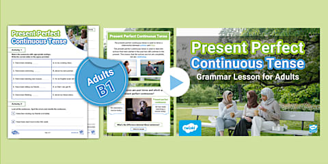 ESL Perfect Tenses Poster [Teens, A2-B1]