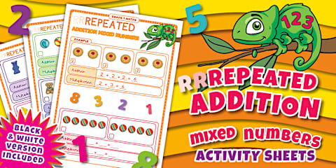 Grade 1 Maths - Term 3 - Repeated Addition - Workbook (CAPS Aligned)