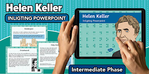 Helen Keller Fact File Template