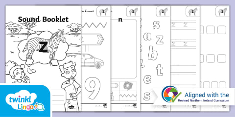 x Letter Activity Book