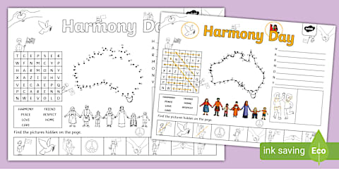 Harmony Week Hands Paper Craft