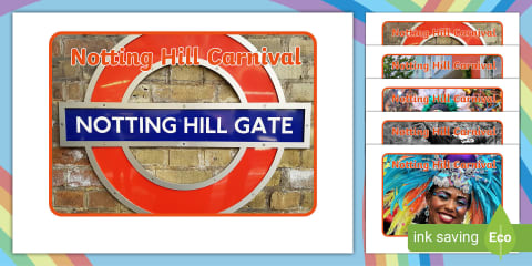 KS1 Notting Hill Carnival Activity Sheet
