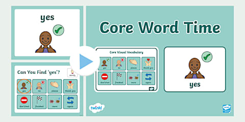 Core Word Pack - Yes/No
