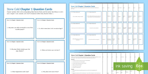 'Stone Cold' Character Cards Pack