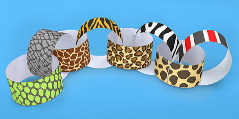 Create Your Own Insect Paper Chain Craft