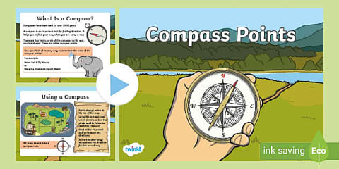 A Compass Rose Template | Geography | Twinkl Resources