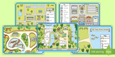 Map Directions Game for Kids | Navigation Games